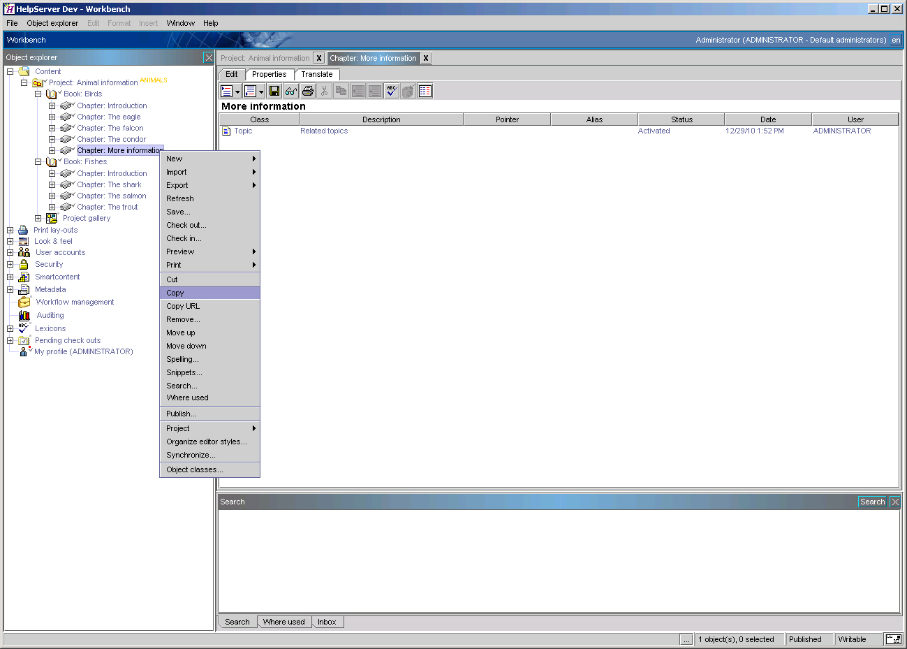 Authoring - Creating a shared object