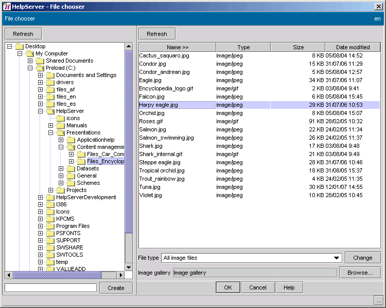 Authoring - Organizing the files