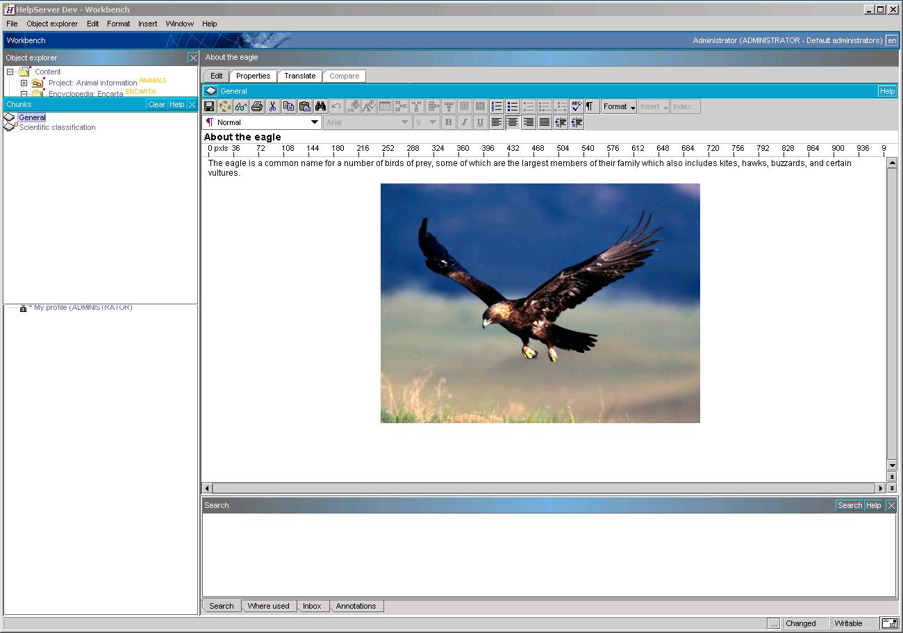 Authoring - Creating the chunk