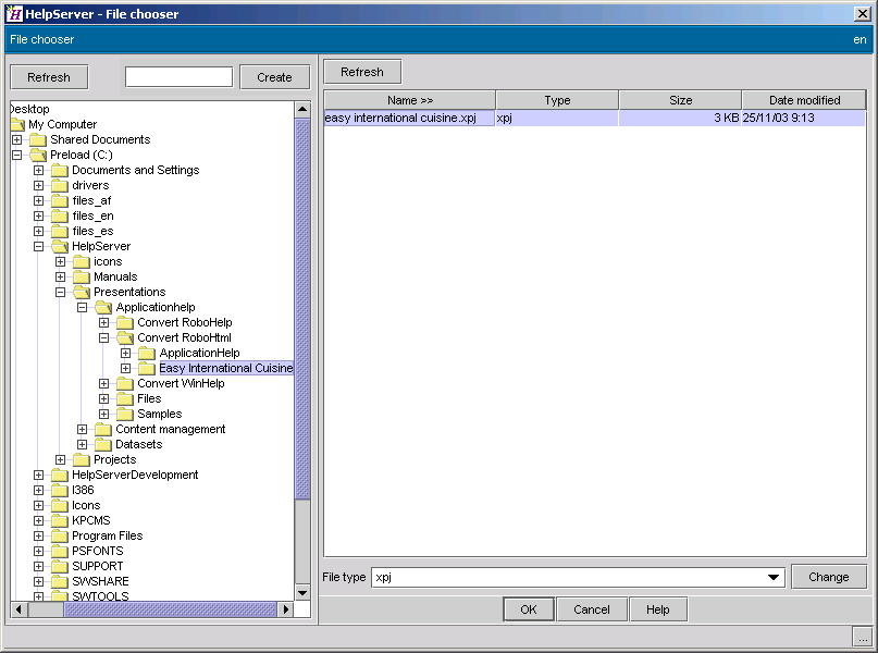 Authoring - RoboHelp projects