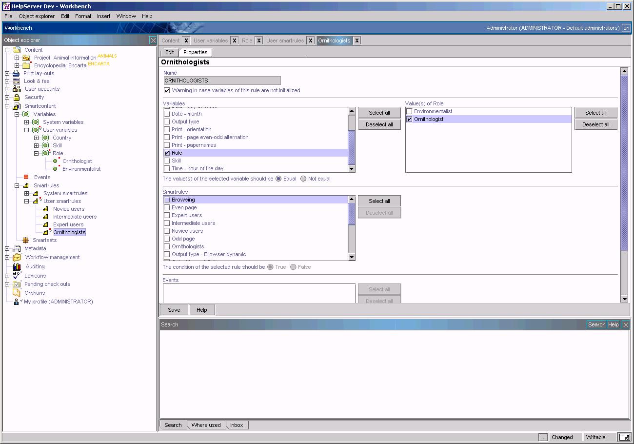 Authoring - Creating smartrules