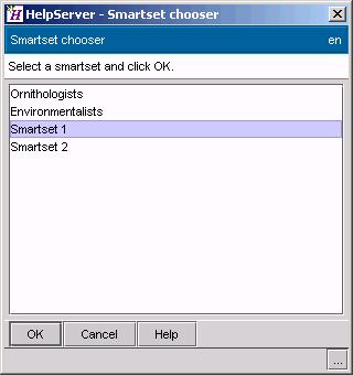 Authoring - Assigning the smartsets to the content properties