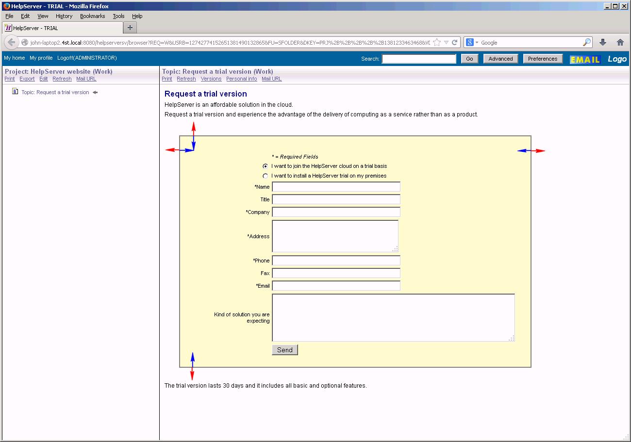 Authoring - The margins and paddings