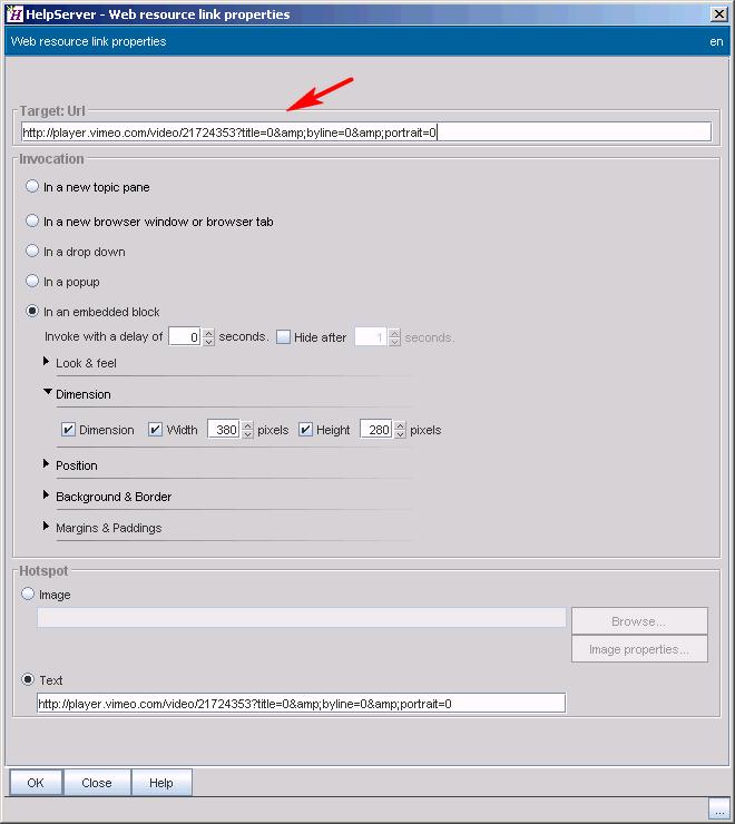 Authoring - Including video hosting services