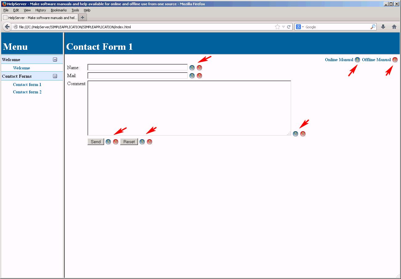 Authoring - Building a context sensitive, web based help system