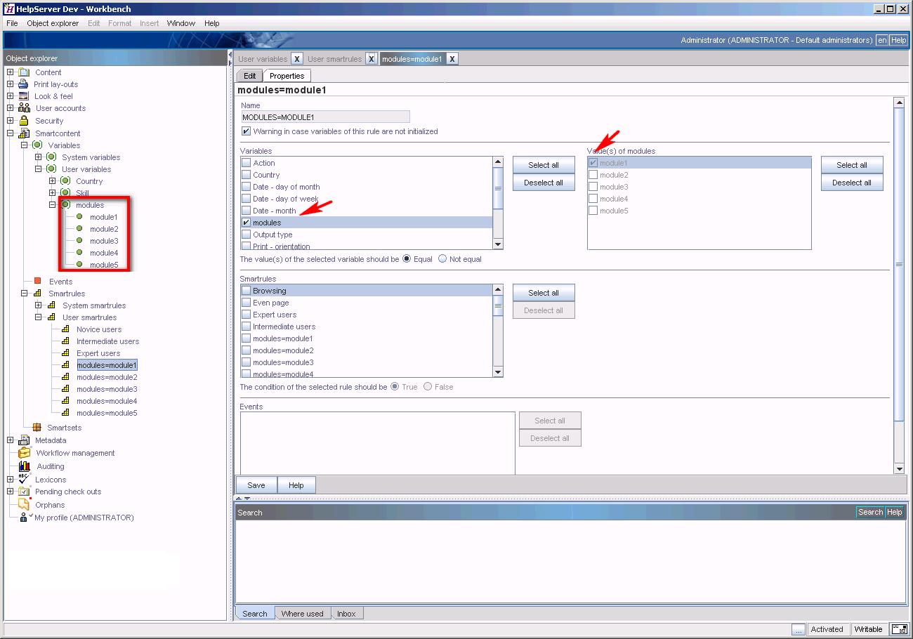 Authoring - Building content for featured-based products